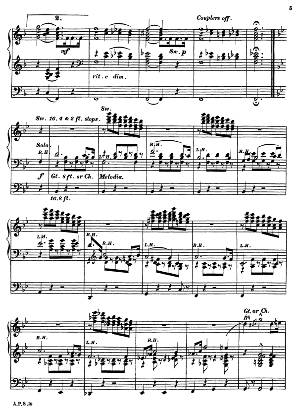 Processional Grand March, by Samuel B Whitney, Order Online